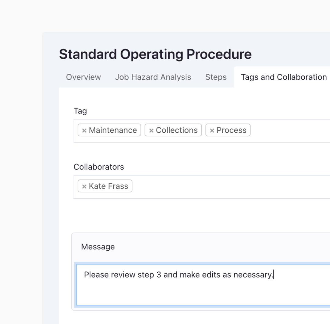 Smart SOP - Standard Operating Procedures